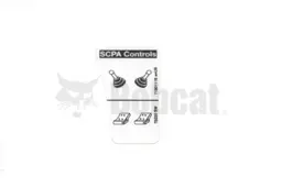 Bobcat SCPA Control Decal - 7190111 - Westerra Equipment